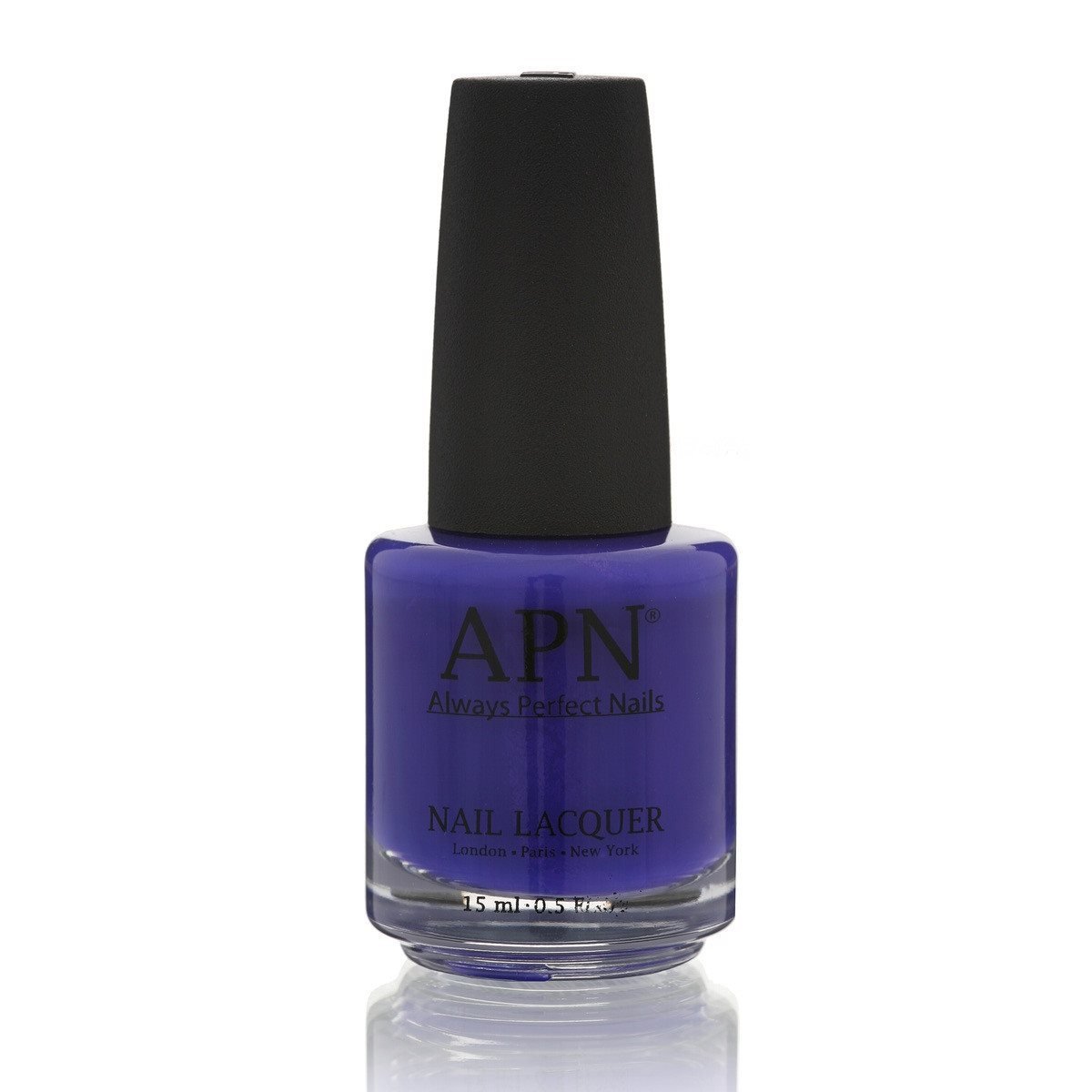 APN Nail Polish No.30 - Vibrantly Captivating Blue Shade – chromagel.co.uk